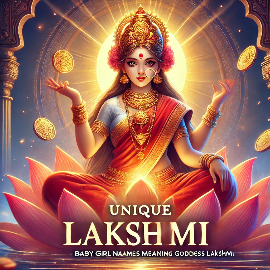 Unique Baby Girl Names Meaning Goddess Lakshmi – Bless Your Daughter ...